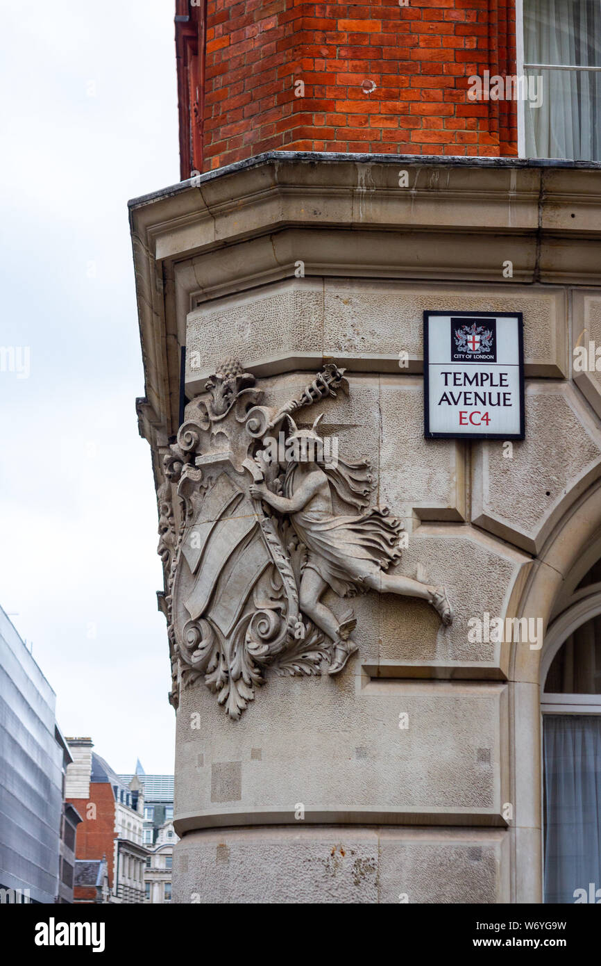 Temple Avenue in London, UK Stock Photo - Alamy