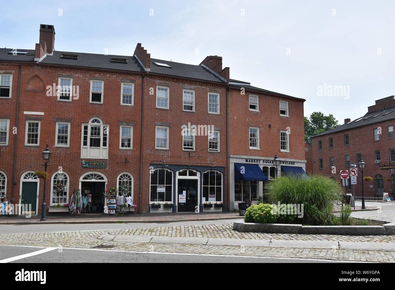 Boston seaport brick hi-res stock photography and images - Alamy