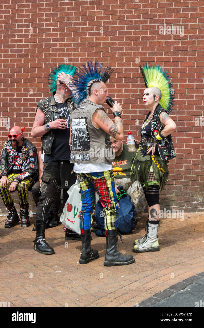 Blackpool, Lancashire, UK. 3rd August 2019. The fabulous Punk Rebellion ...