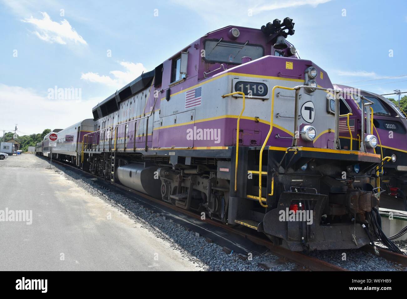 MBTA Commuter Rail Trains and Station Terminals North of Boston ...