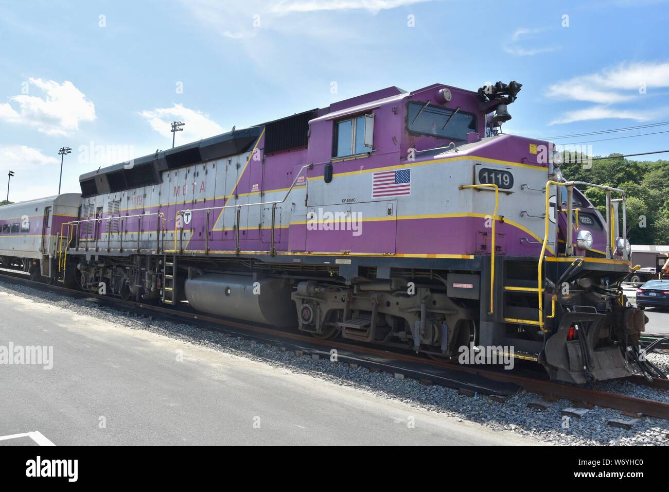 MBTA Commuter Rail Trains and Station Terminals North of Boston ...