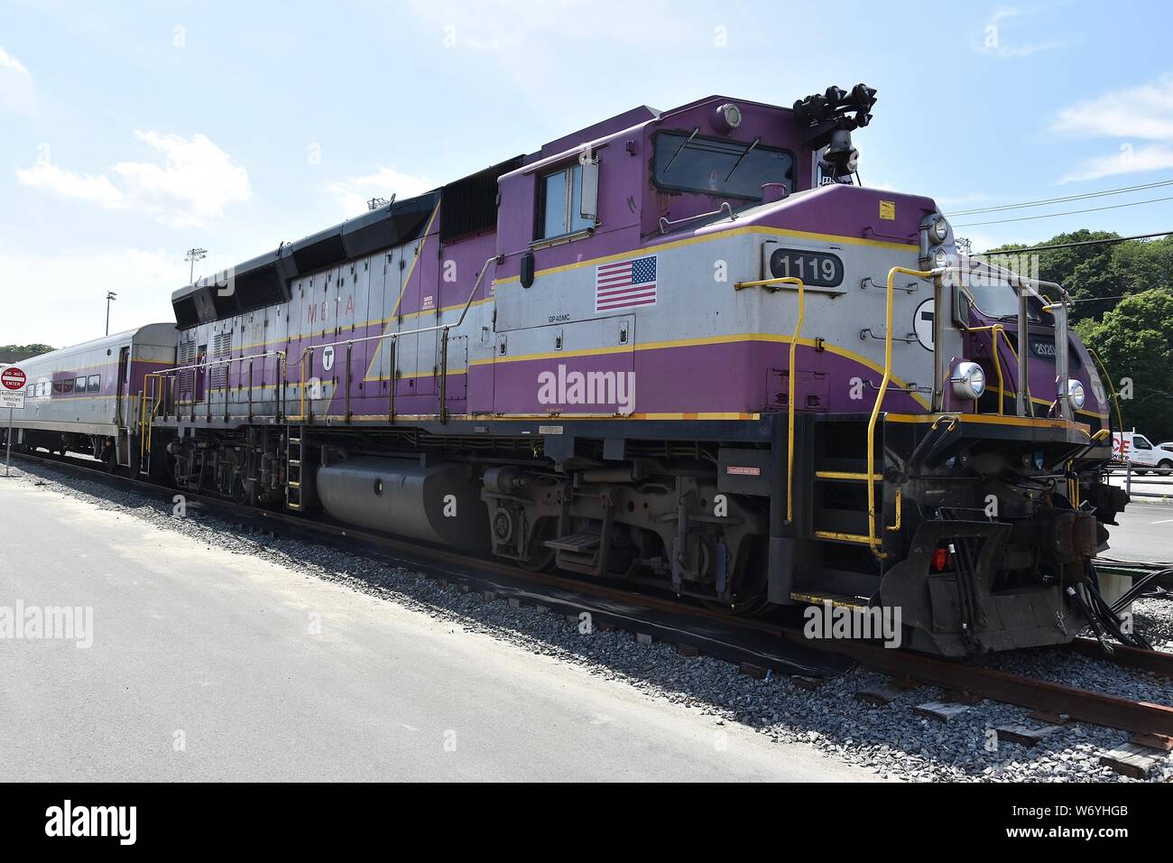MBTA Commuter Rail Trains and Station Terminals North of Boston ...