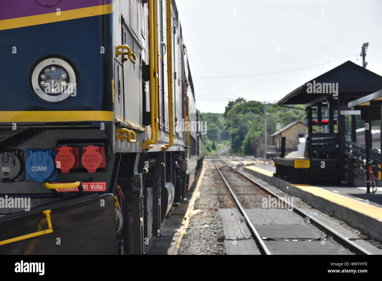 MBTA Commuter Rail Trains and Station Terminals North of Boston ...