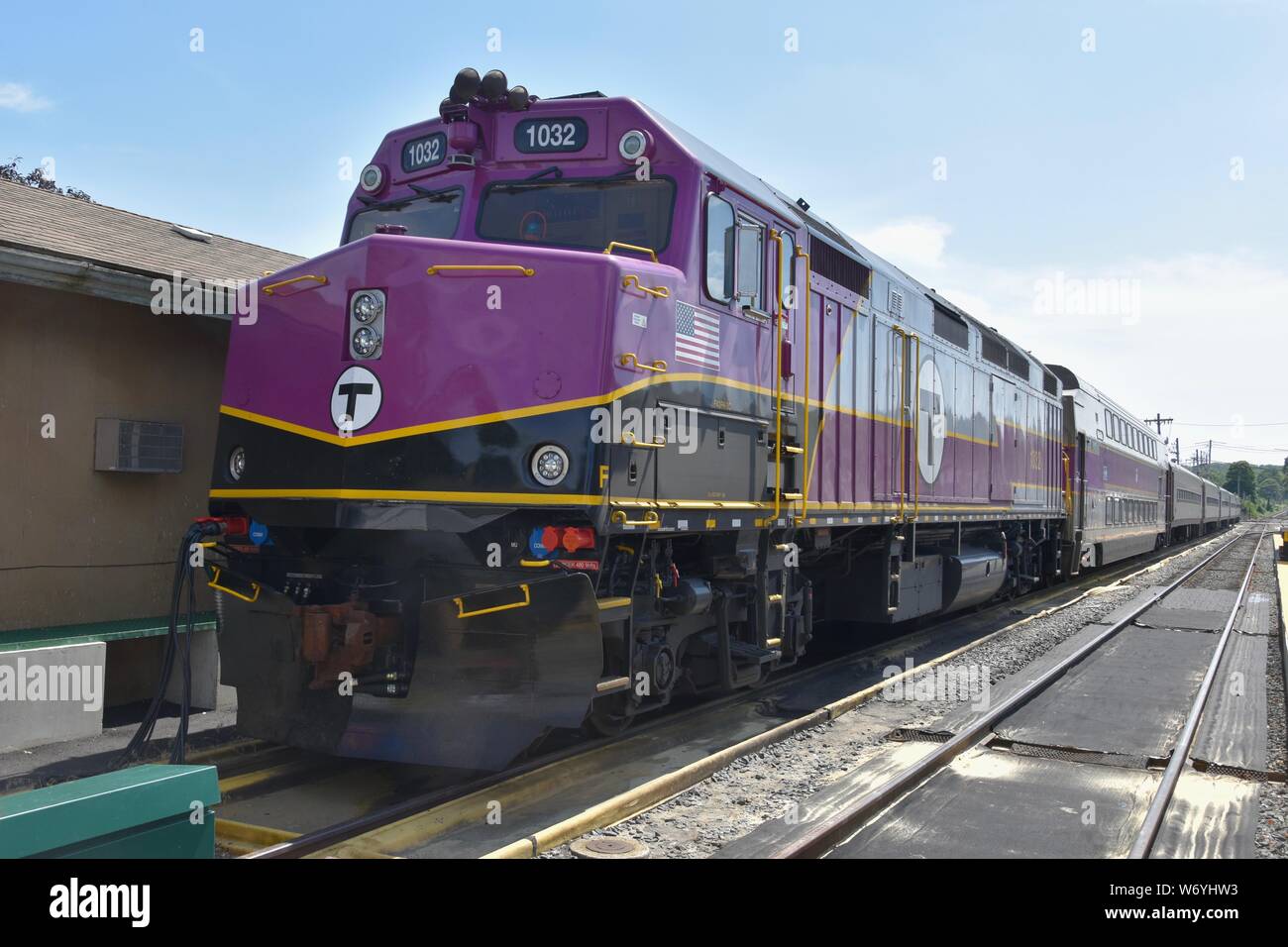 MBTA Commuter Rail Trains and Station Terminals North of Boston ...