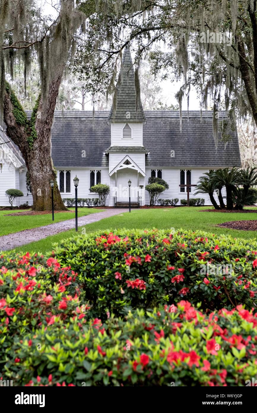Christ church st simons island hi-res stock photography and images - Alamy