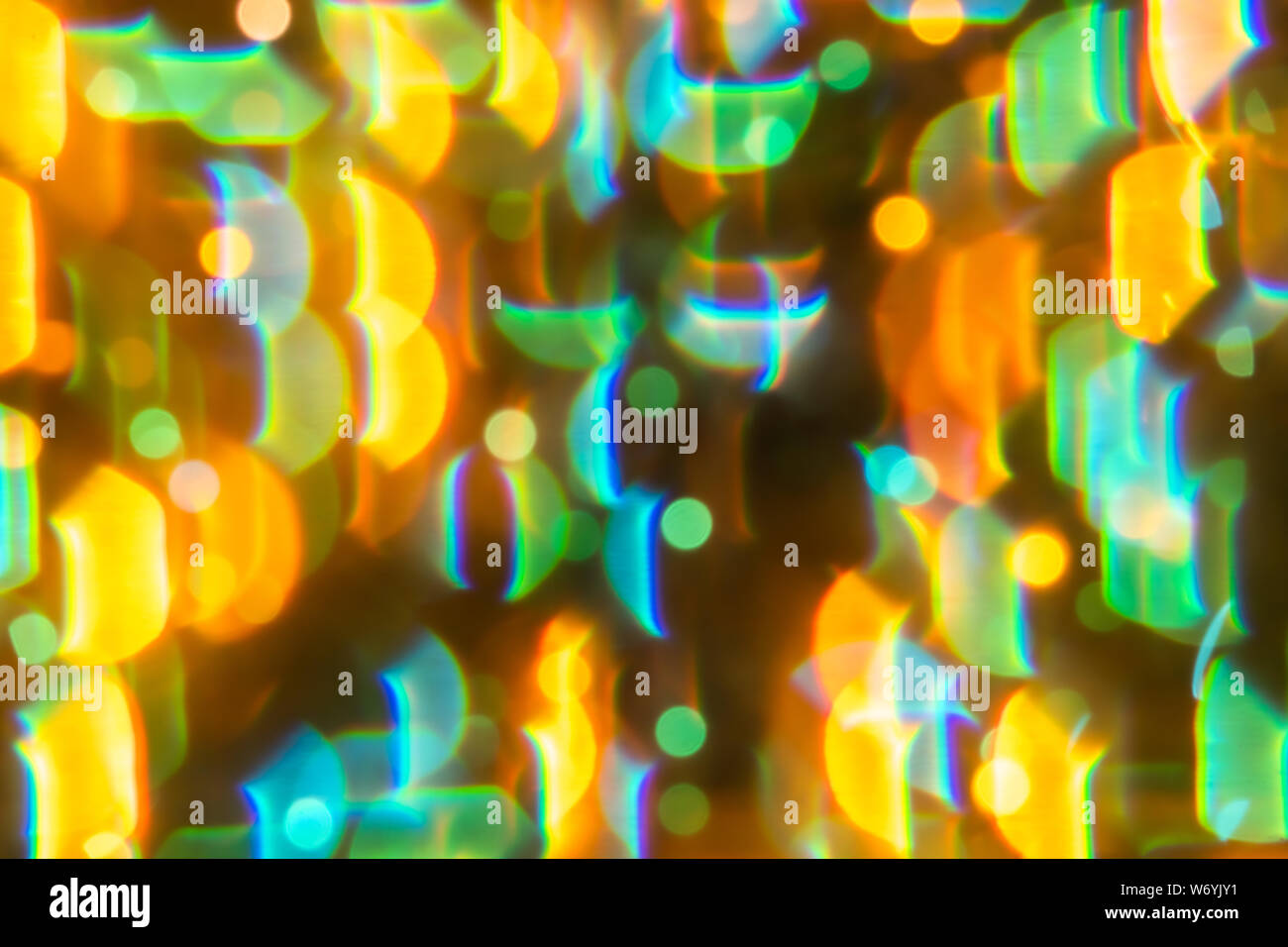 Multi colour blur bokeh crystal light abstract background Stock Photo ...