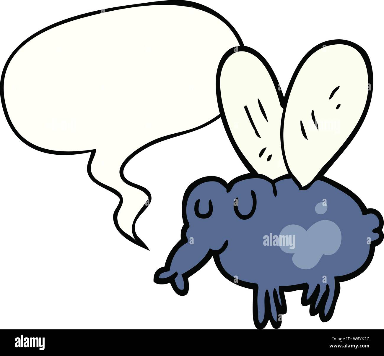 Buzzing flies Stock Vector Images - Alamy