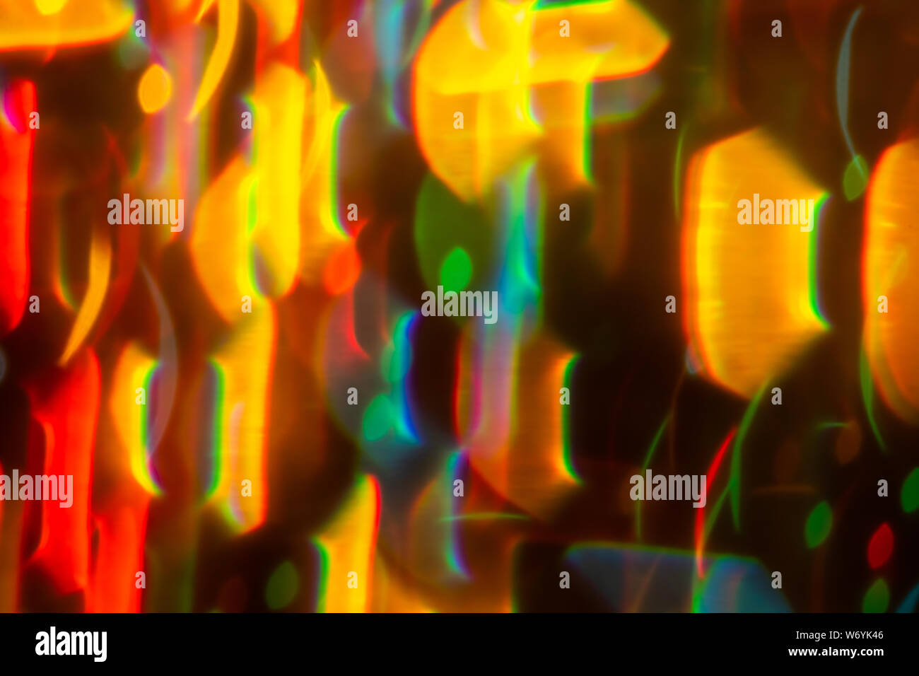 Multi colour blur bokeh crystal light abstract background Stock Photo ...