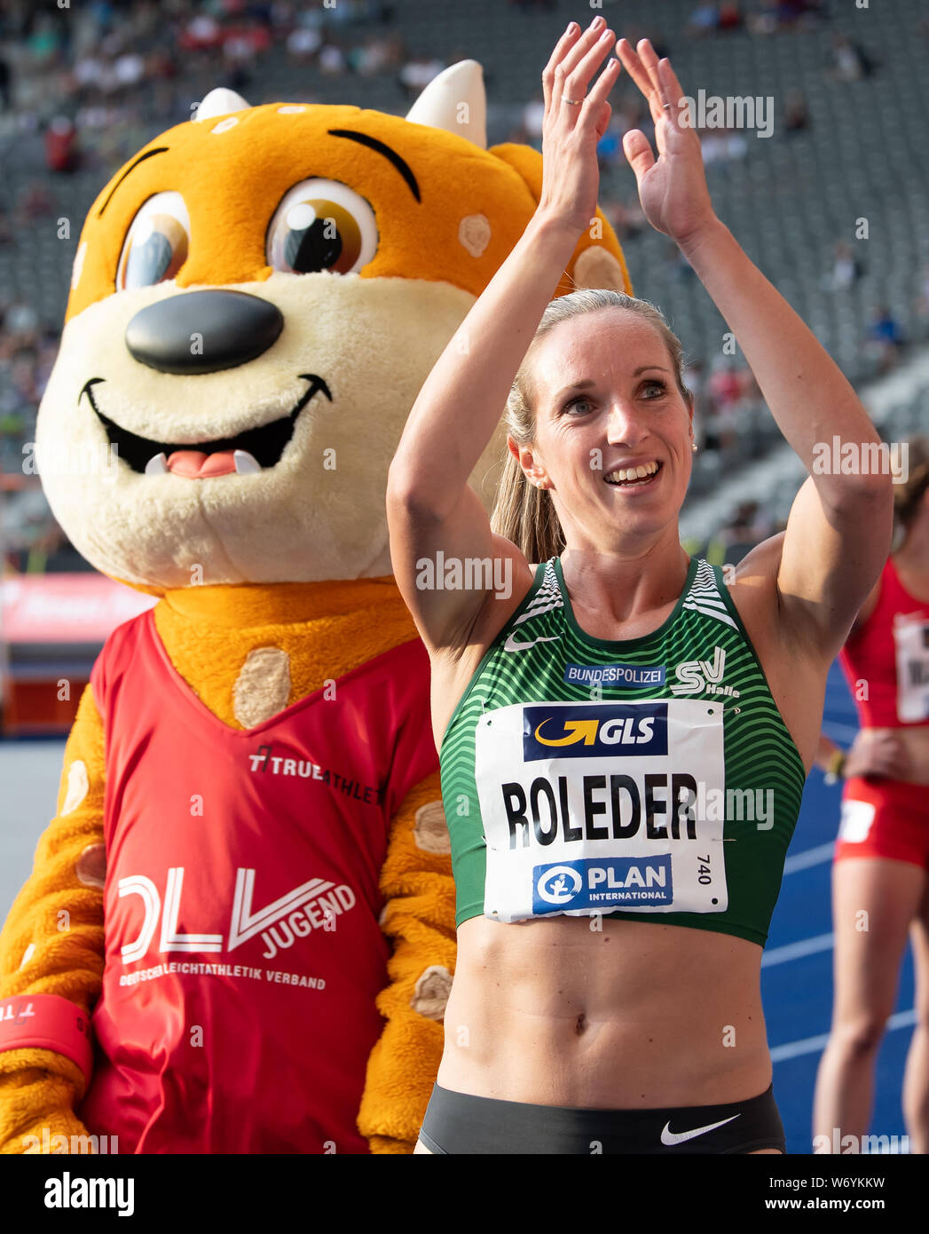 Berlin, Germany. 03rd Aug, 2019. Athletics: German Championships in the ...