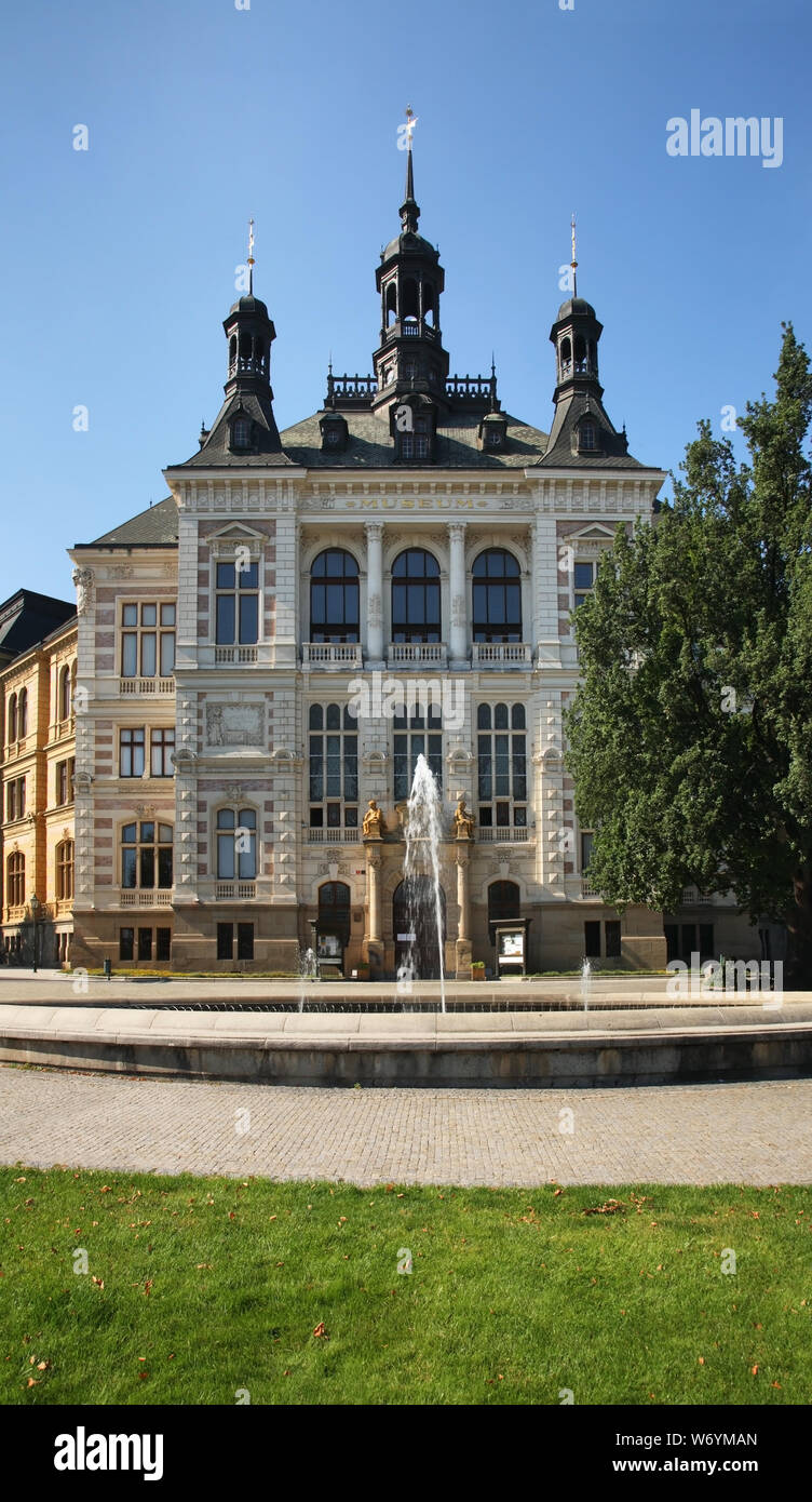 Regional museum of Western Bohemia in Plzen. Czech Republic Stock Photo ...