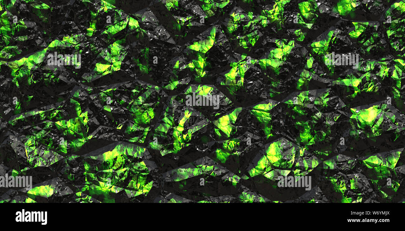 Shiny Black Stone Texture