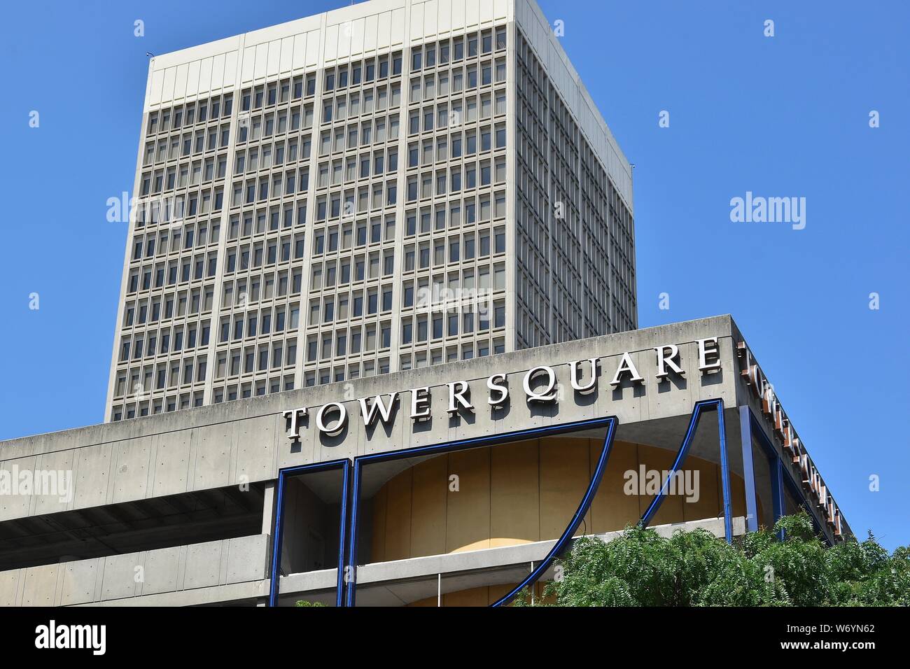 A view of downtown Springfield's Metro Center, a "City on the Rise ...