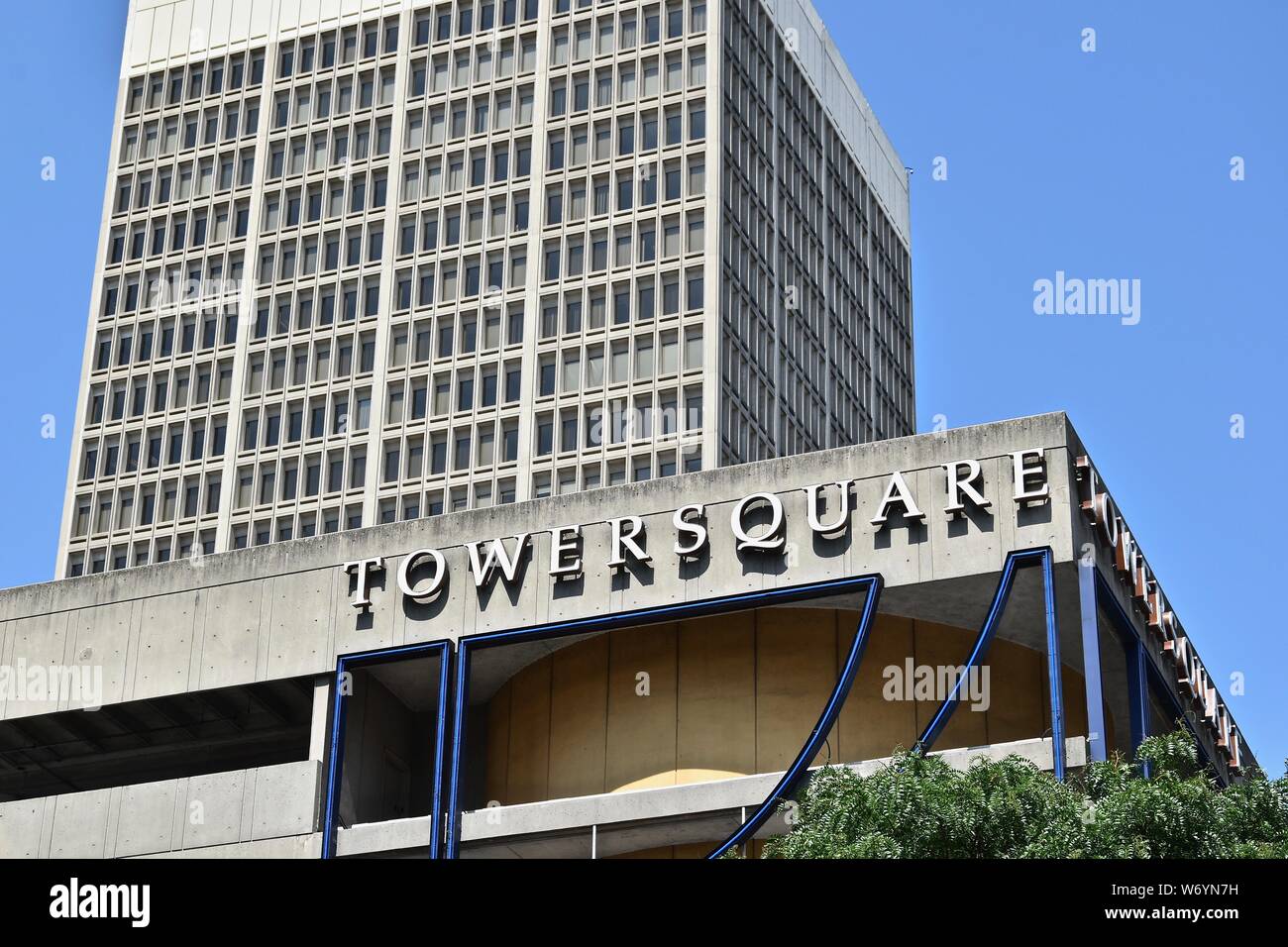 A view of downtown Springfield's Metro Center, a "City on the Rise ...