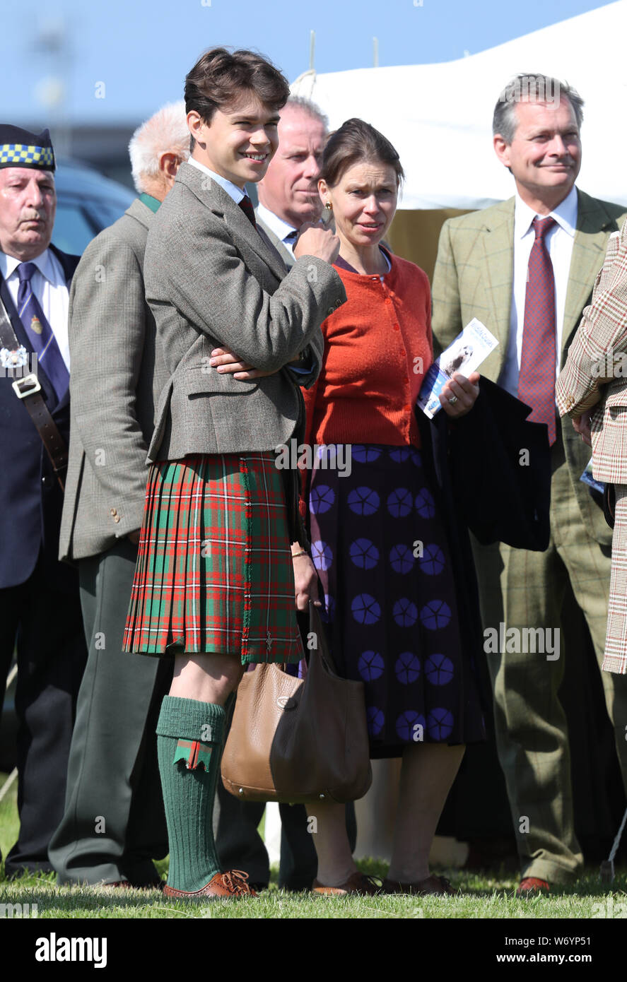 Lady sarah attends mey highland cultural games john ogroats showground ...