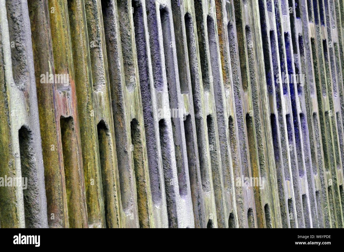 Grunge rusty metal grid. Framed with a noble patina. Blank for ...