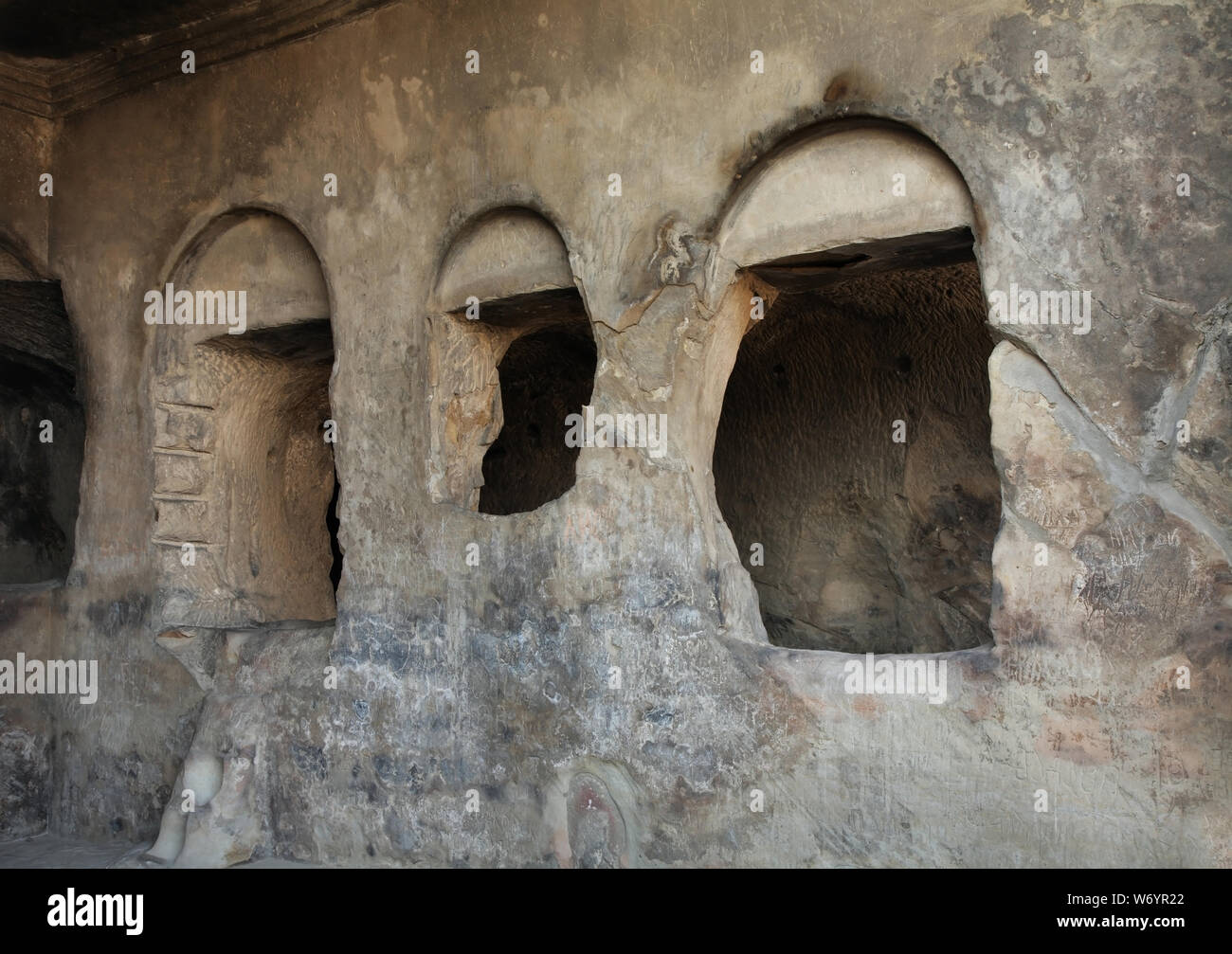 Uplistsikhe cave complex (Lord's fortress) near Gori. Shida Kartli ...