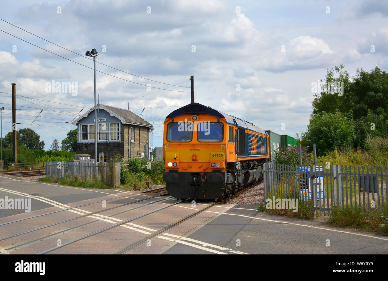 Level Crossing Cambridgeshire High Resolution Stock Photography and ...