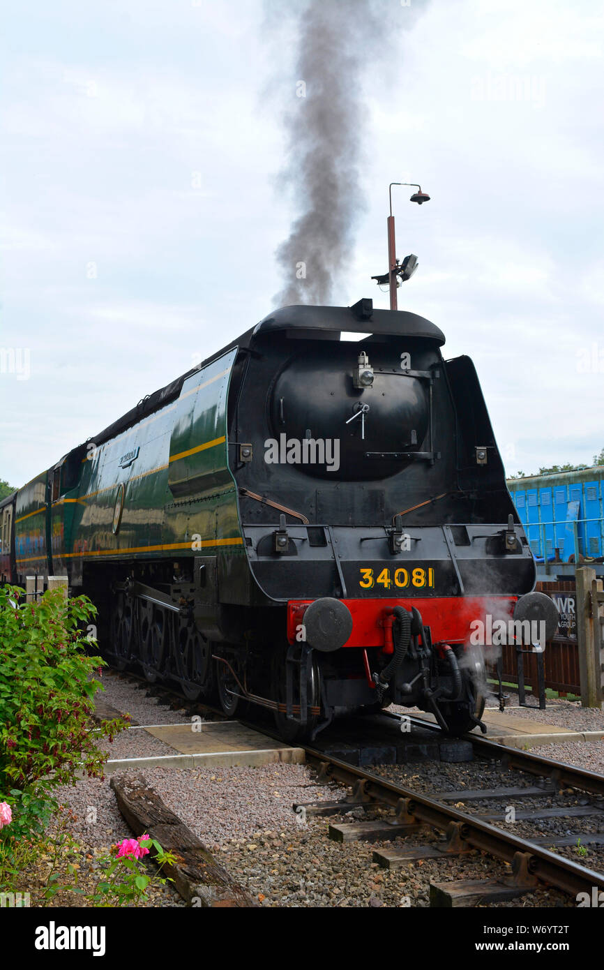 Battle of britain class locomotive hi-res stock photography and images ...