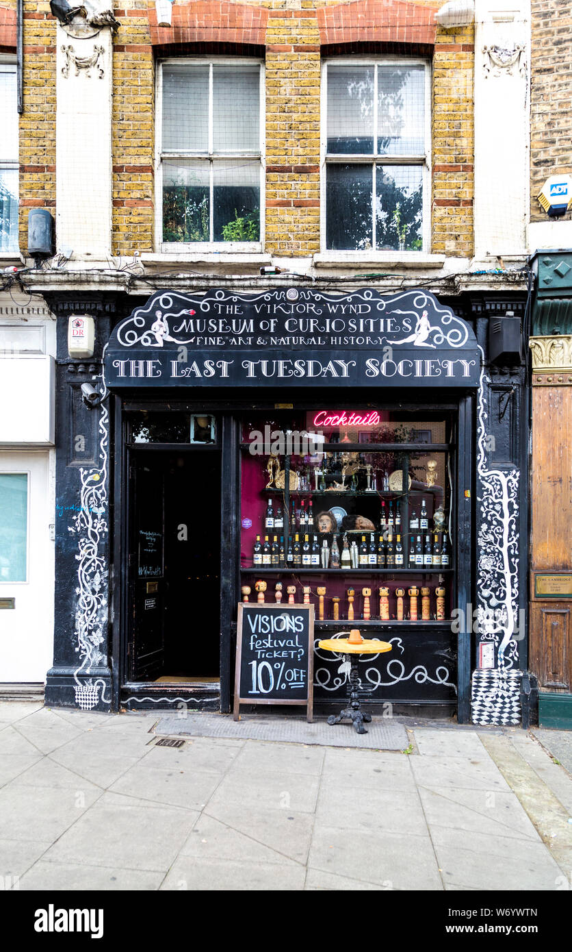 Viktor Wynd Museum of Curiosities and Last Tuesday Society, London, UK ...