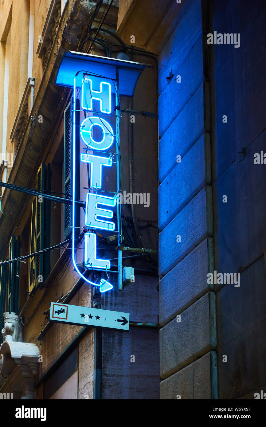 Detail neon sign on hi-res stock photography and images - Alamy