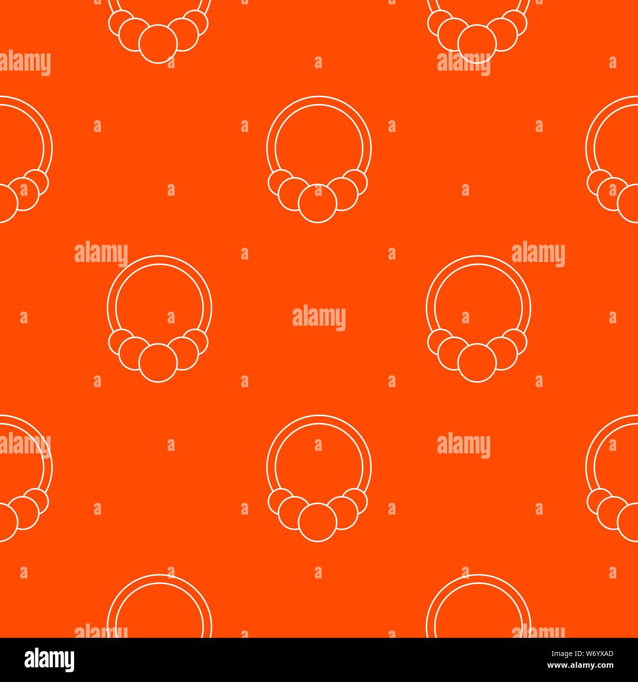 Fashion bracelet pattern vector orange Stock Vector Image & Art - Alamy