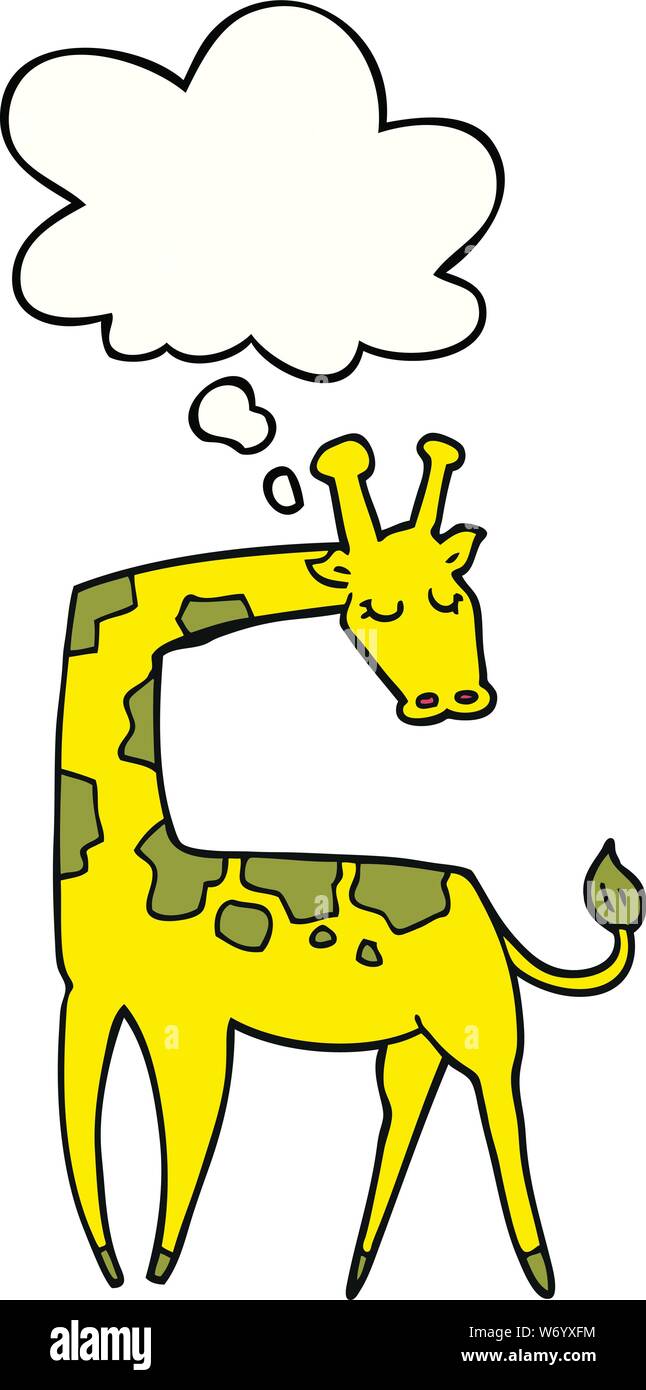 Giraffe thinking hi-res stock photography and images - Alamy