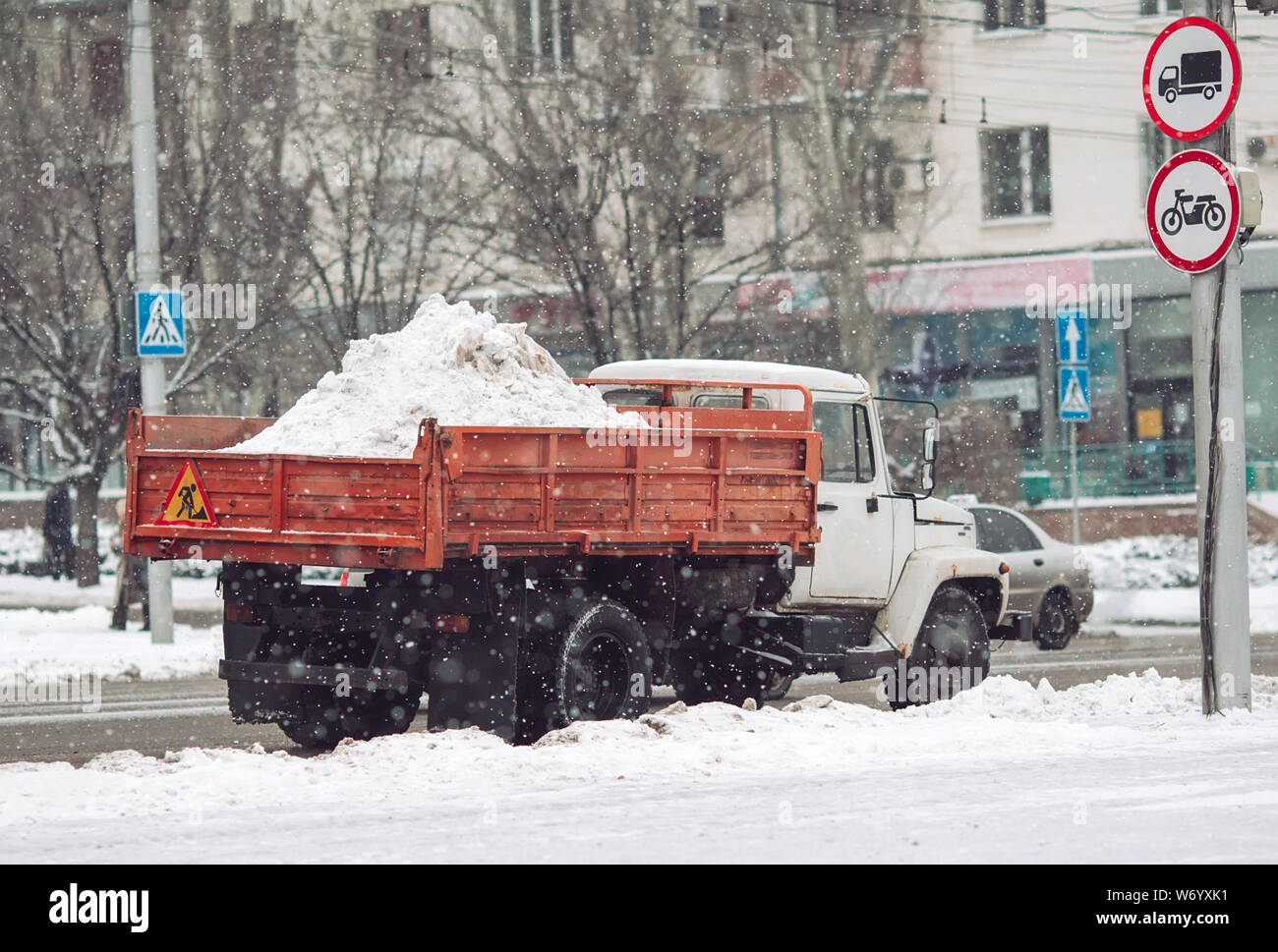 Russia snow machines hi-res stock photography and images - Alamy