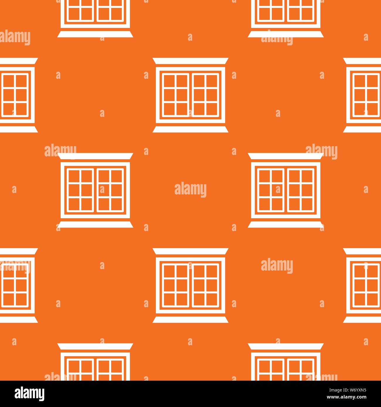 Modern window frame pattern vector orange Stock Vector Image & Art - Alamy