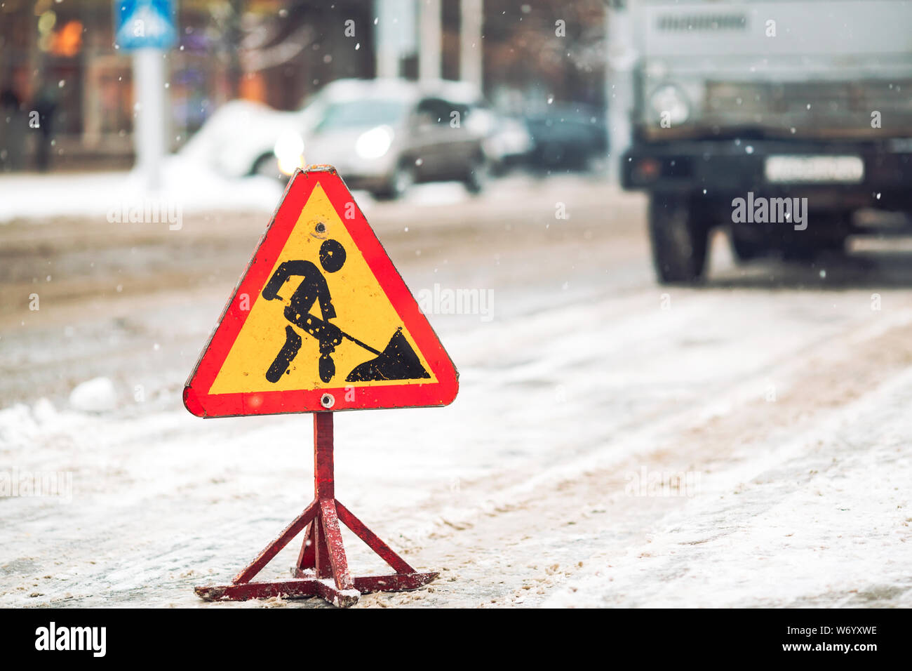 Wheel loader with snow blower hi-res stock photography and images - Alamy
