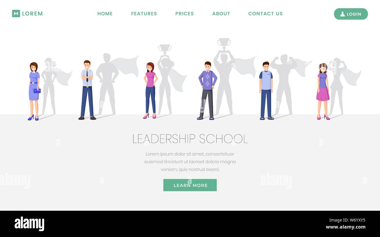 School leaders Stock Vector Images - Alamy