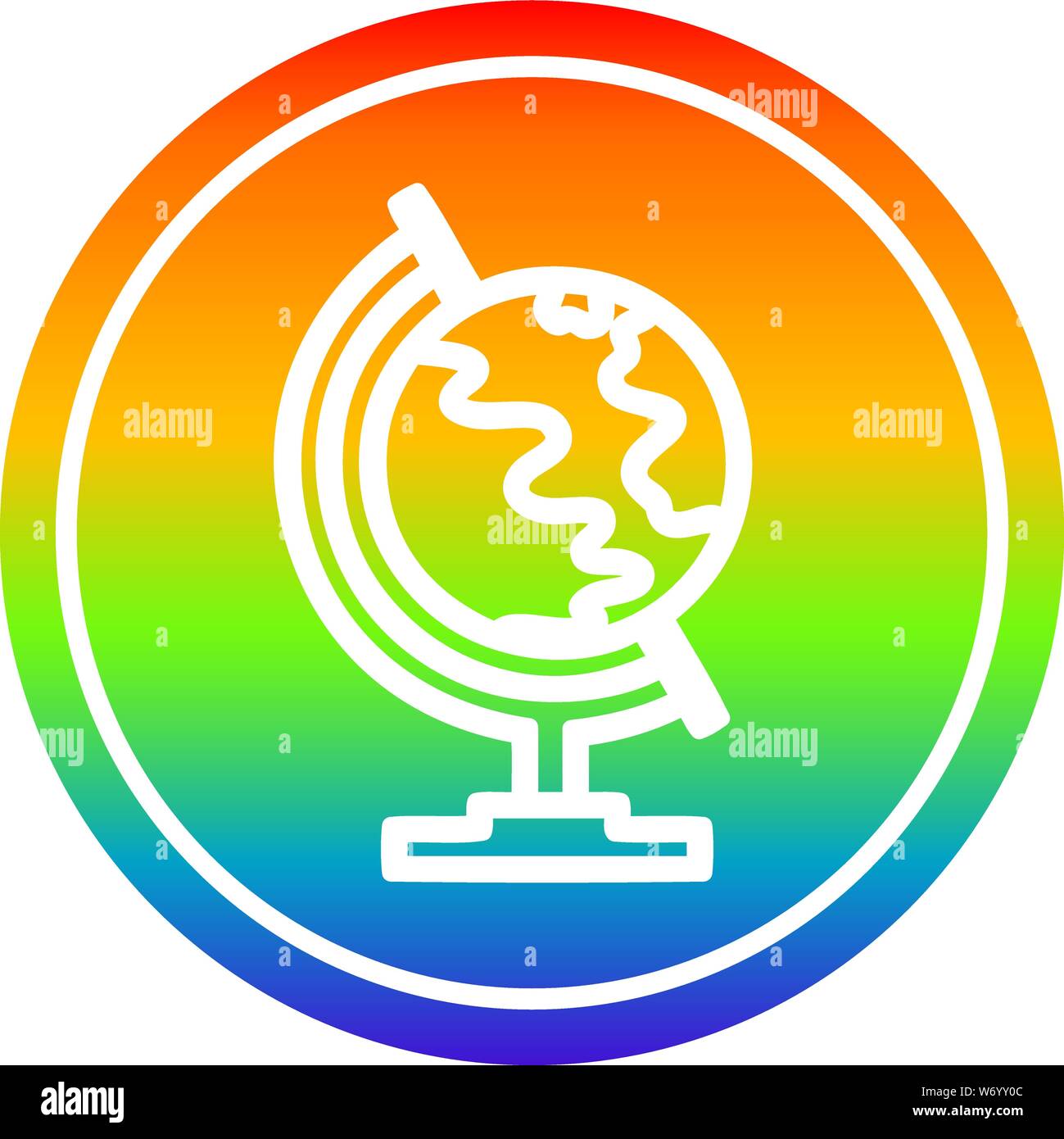 Map of spectrum Cut Out Stock Images & Pictures - Alamy