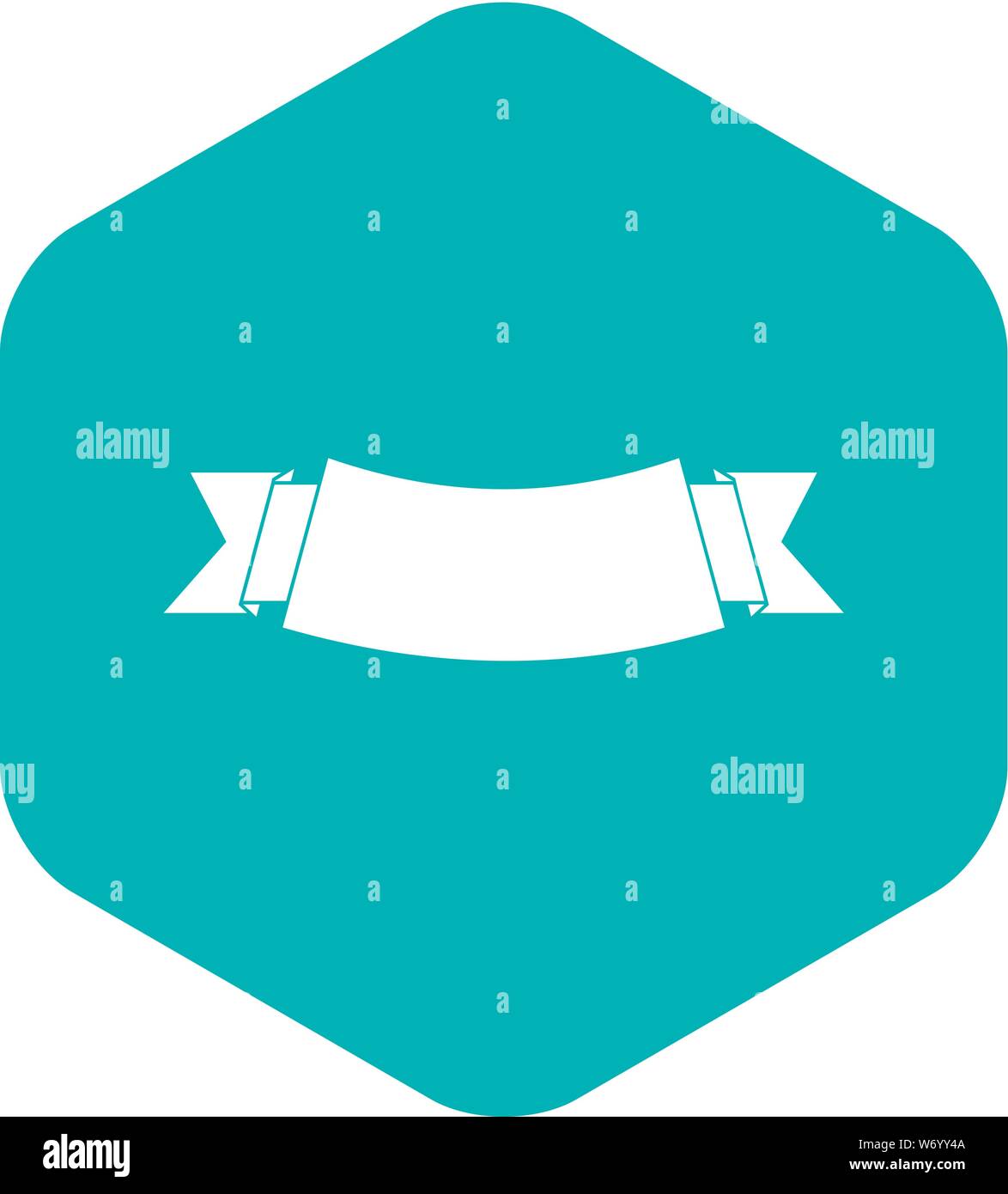 Black banner icon, simple style Stock Vector Image & Art - Alamy
