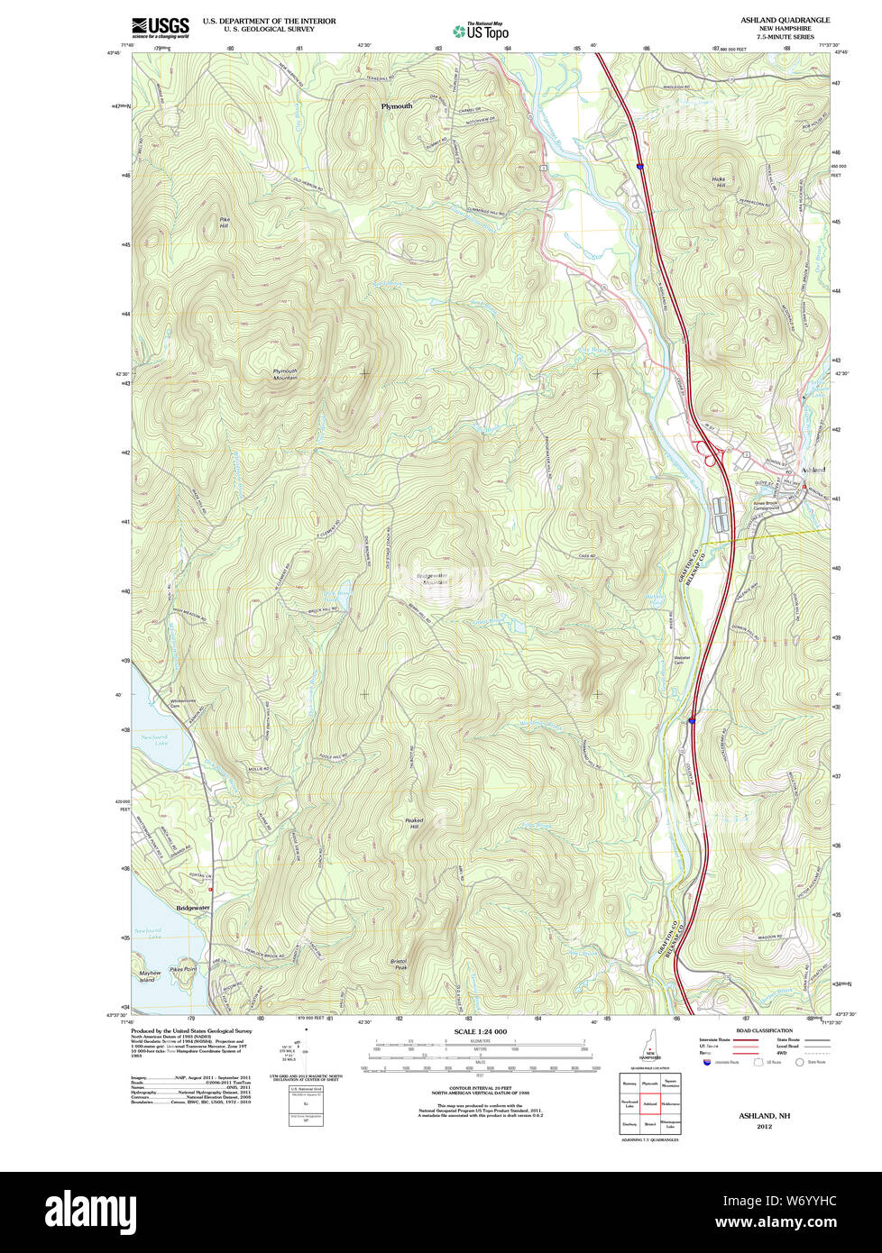 Map of ashland Cut Out Stock Images & Pictures - Alamy