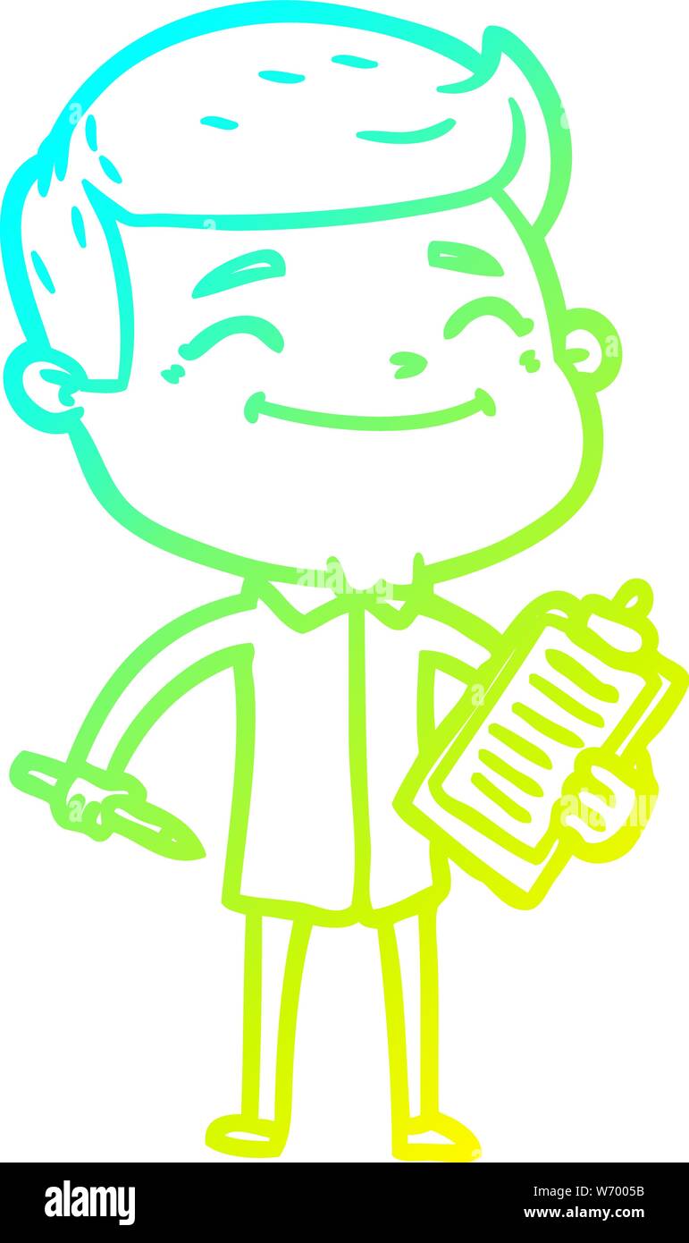 Man taking a survey Stock Vector Images - Alamy