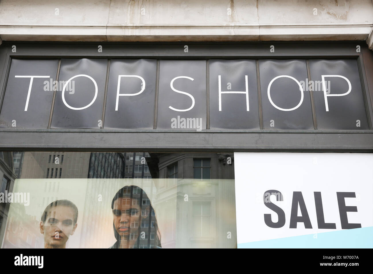 A branch of TopShop in central London Stock Photo - Alamy