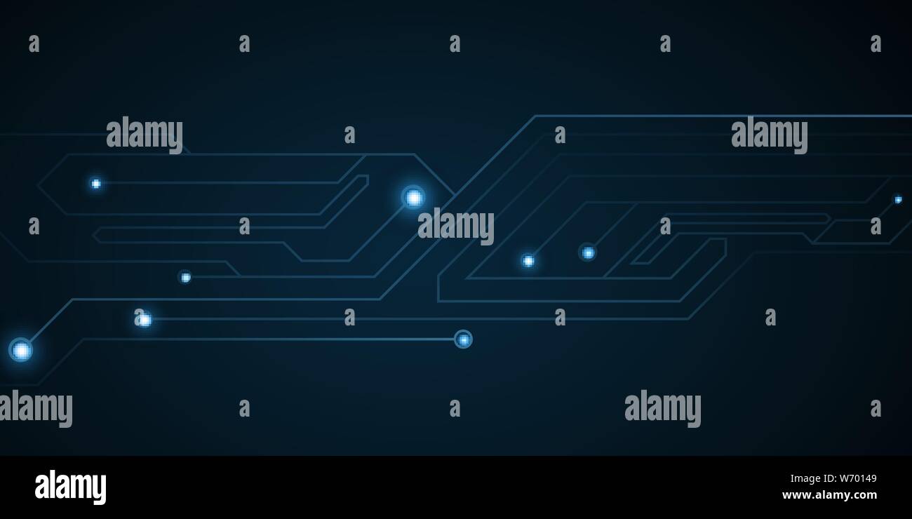 Modern computer circuit background. Hi-tech design. Circuit board ...