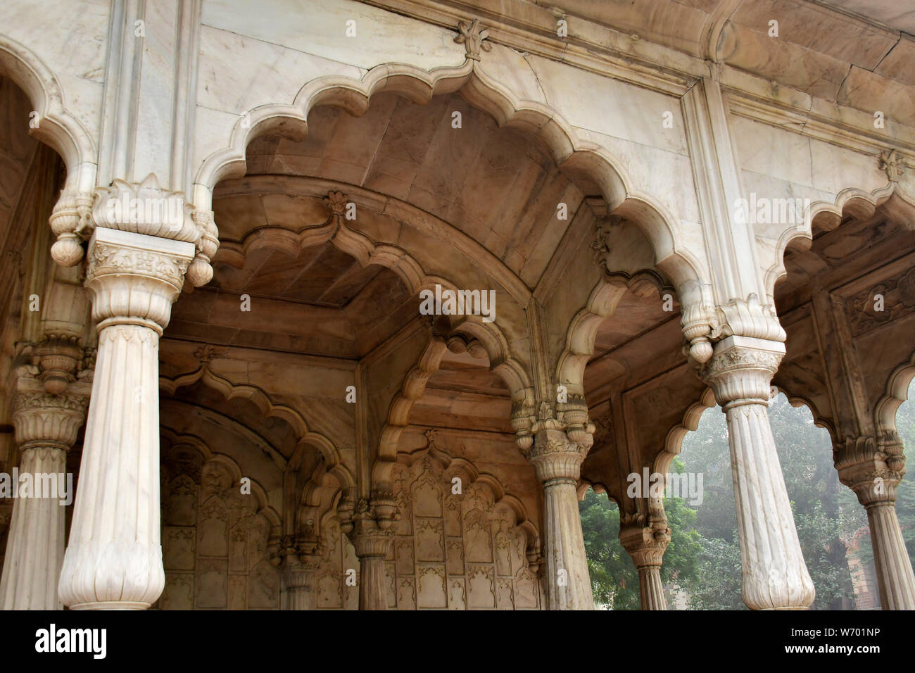 Sawan Pavilion, Red Fort, Delhi, India, Asia Stock Photo - Alamy