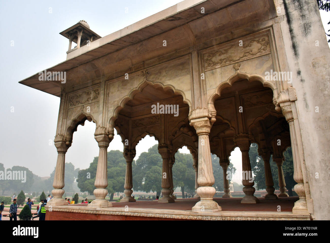 Sawan Pavilion, Red Fort, Delhi, India, Asia Stock Photo - Alamy