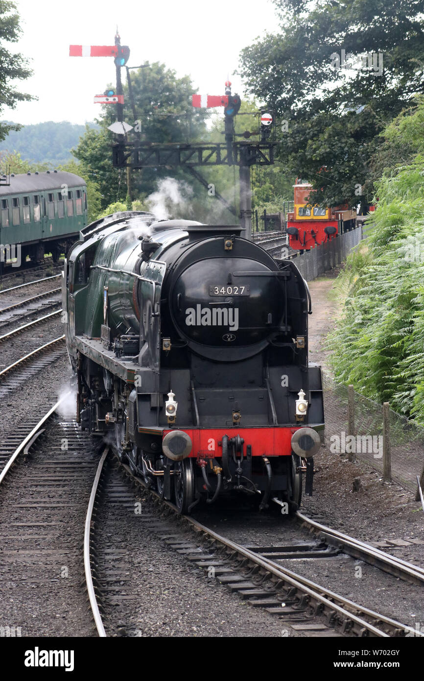 Bulleid west country pacific hi-res stock photography and images - Alamy