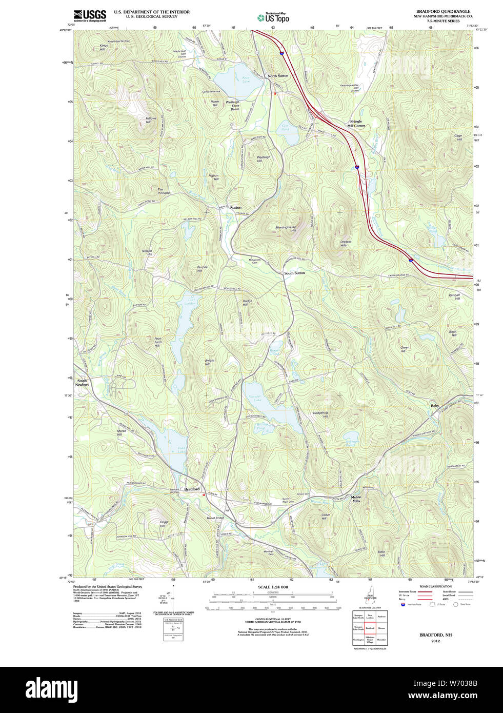Bradford map Cut Out Stock Images & Pictures - Alamy