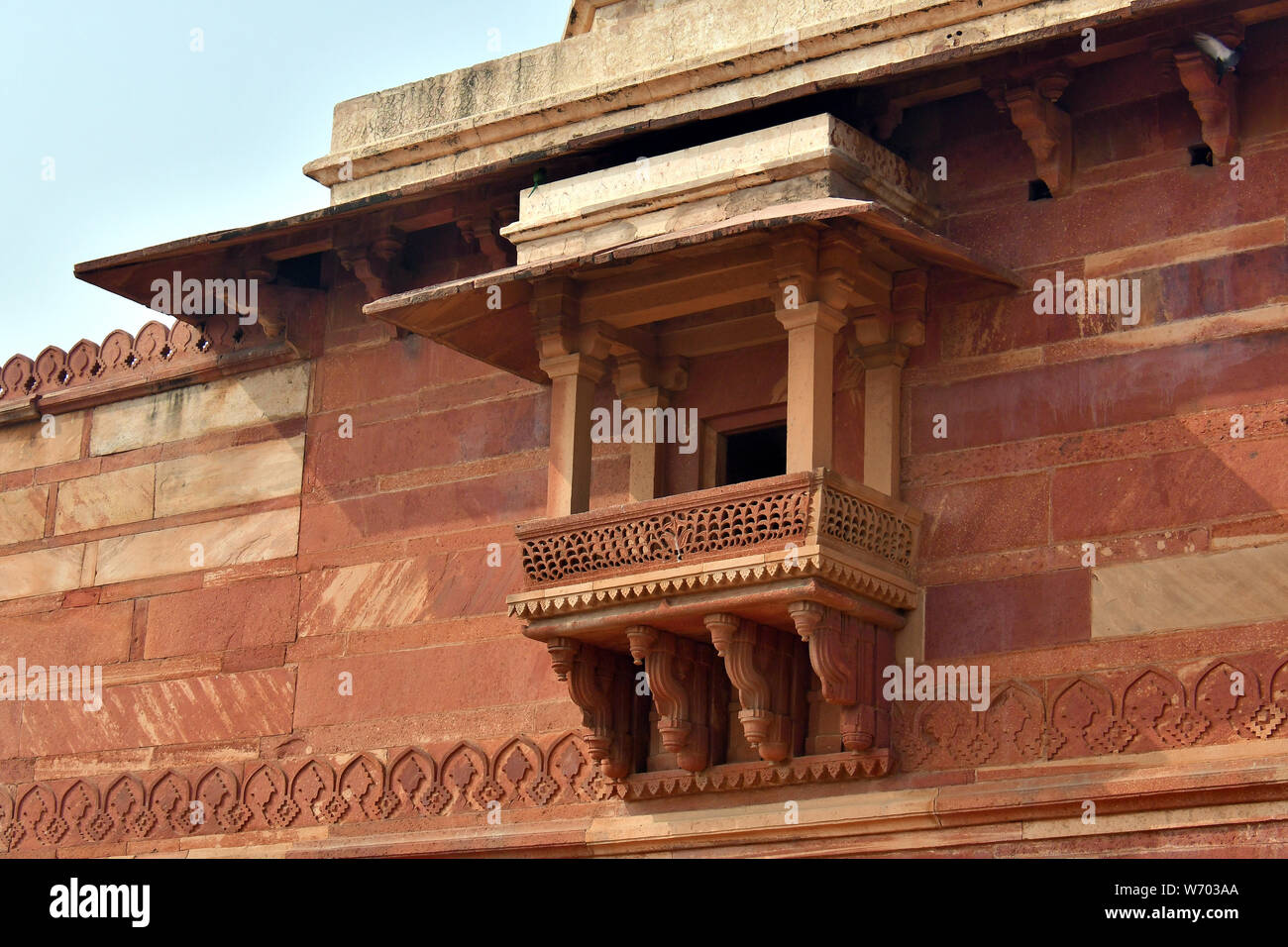 Jodha Bai Palace, Fatehpur Sikri, India, Asia, UNESCO World Heritage ...