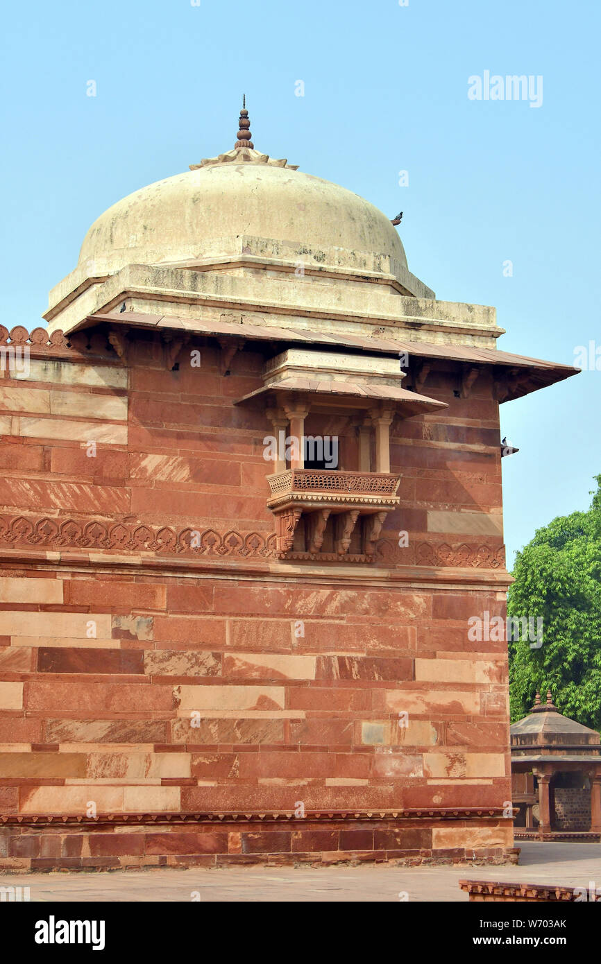 Jodha Bai Palace, Fatehpur Sikri, India, Asia, UNESCO World Heritage ...