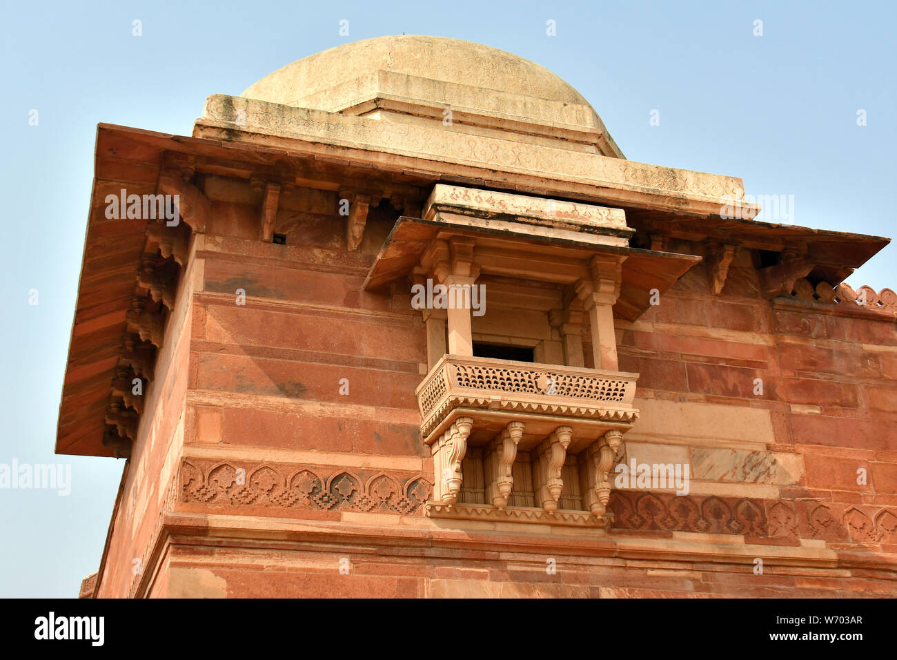 Jodha Bai Palace, Fatehpur Sikri, India, Asia, UNESCO World Heritage ...