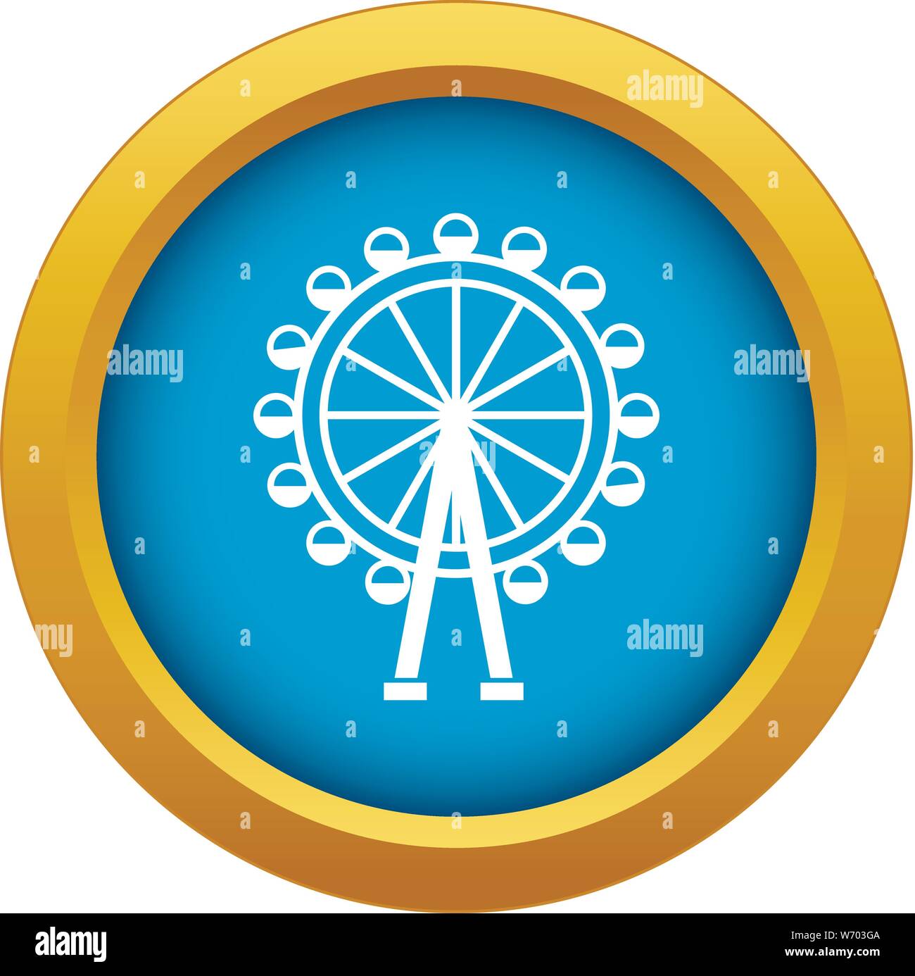 Amusement park ride motion view Stock Vector Images - Alamy