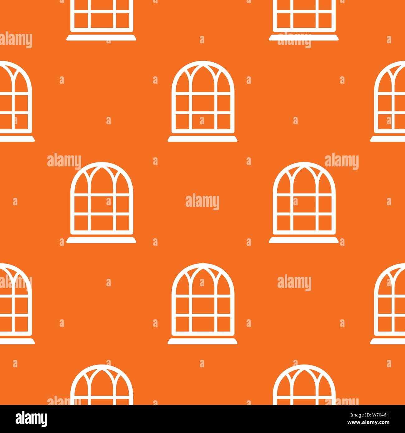 Big window frame pattern vector orange Stock Vector Image & Art - Alamy