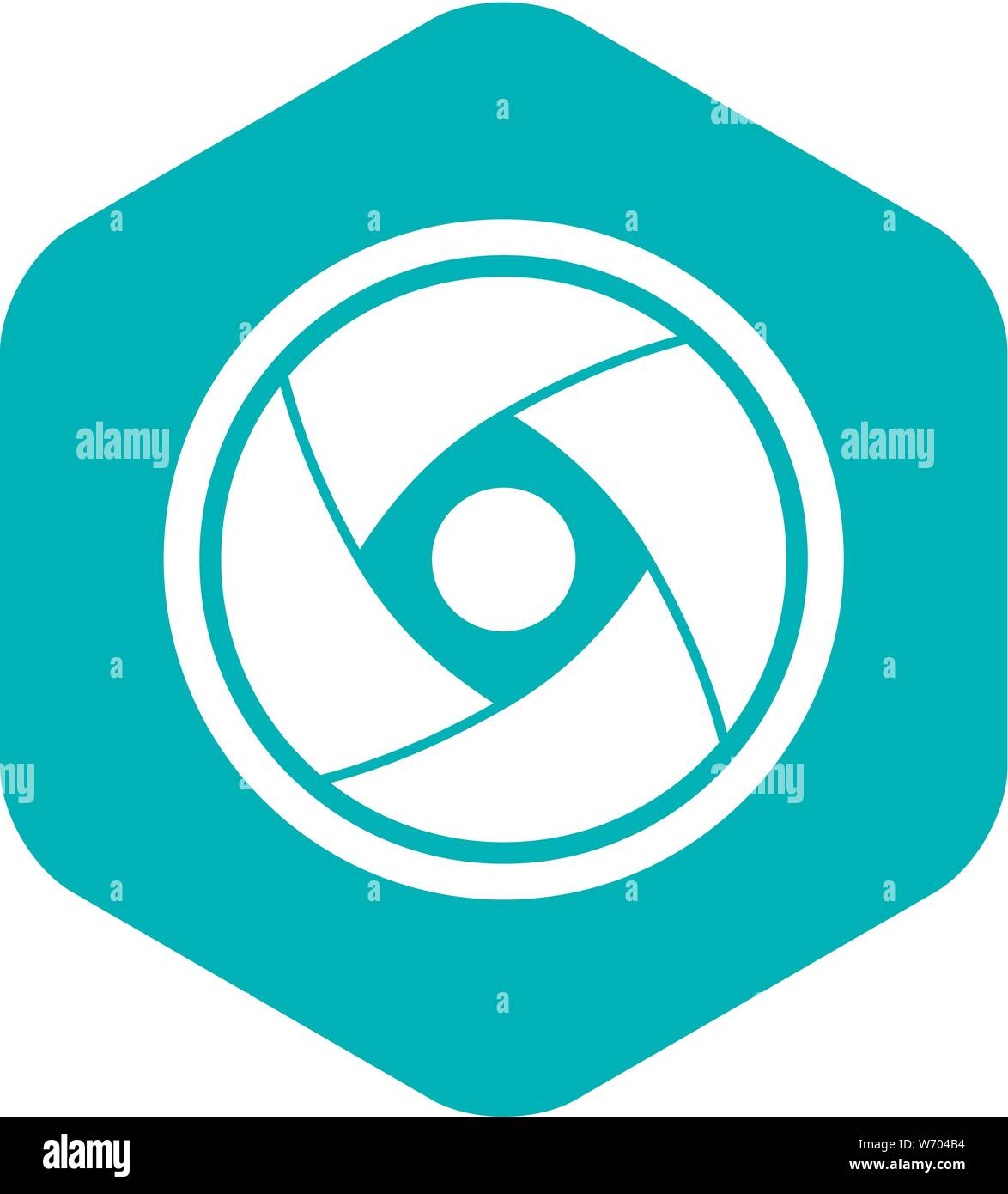 Camera lens icon, simple style Stock Vector Image & Art - Alamy