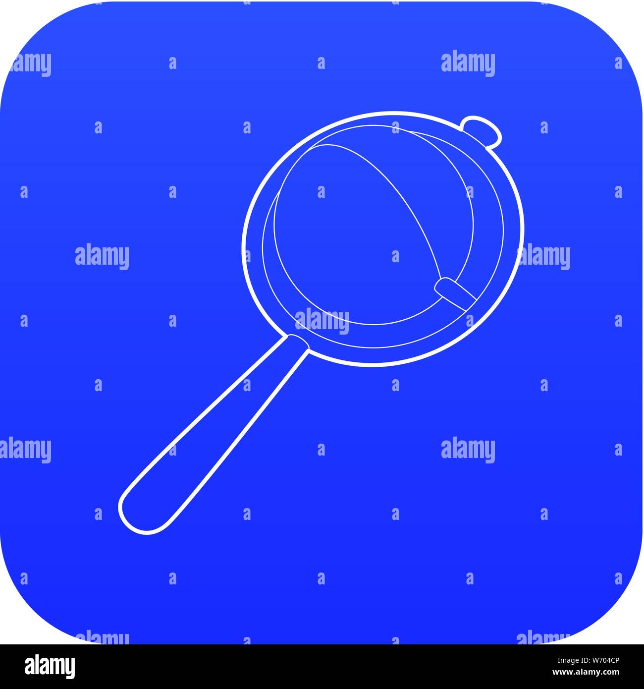 Baby rattle icon blue vector Stock Vector Image & Art - Alamy