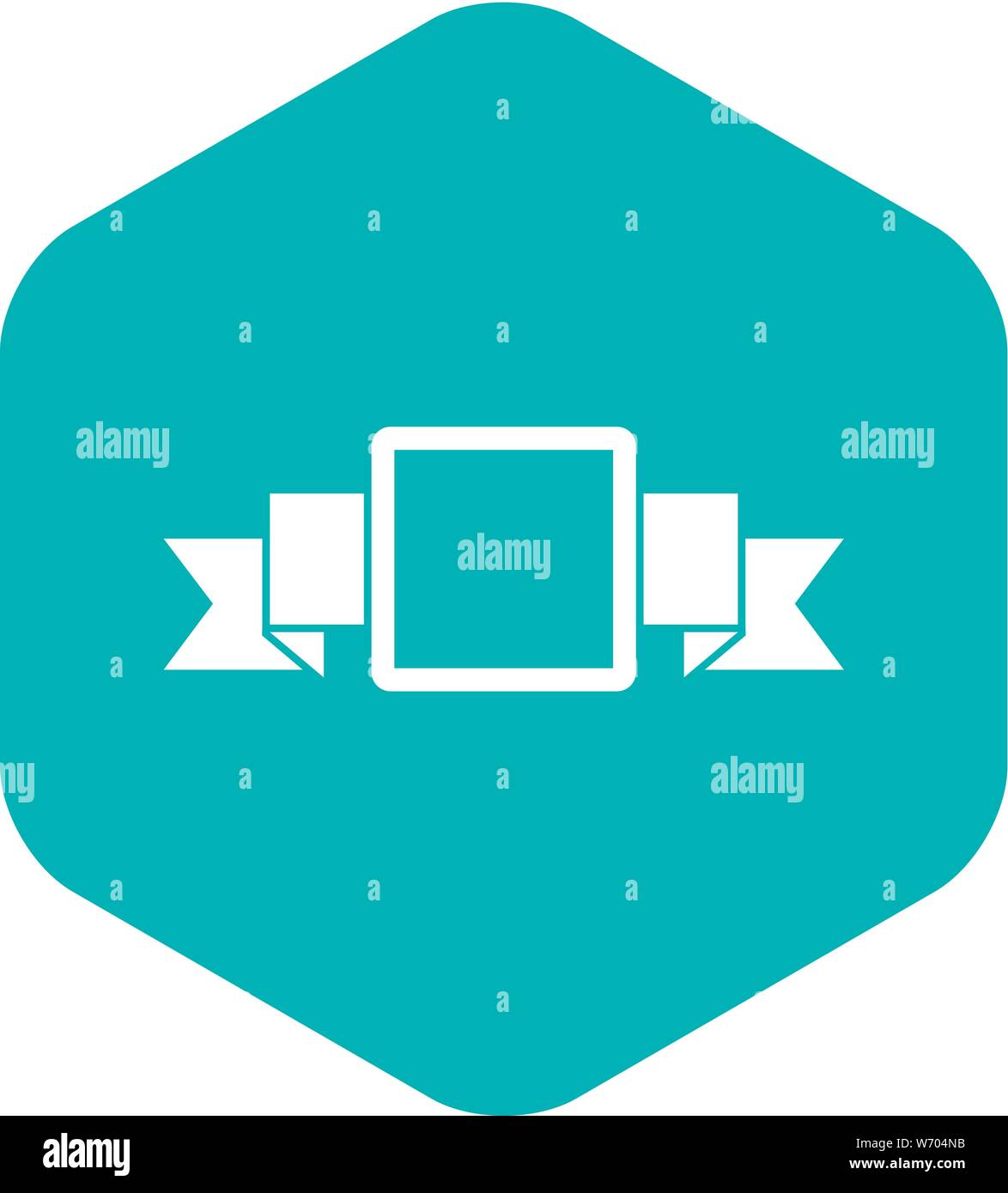 Small square banner icon, simple style Stock Vector Image & Art - Alamy