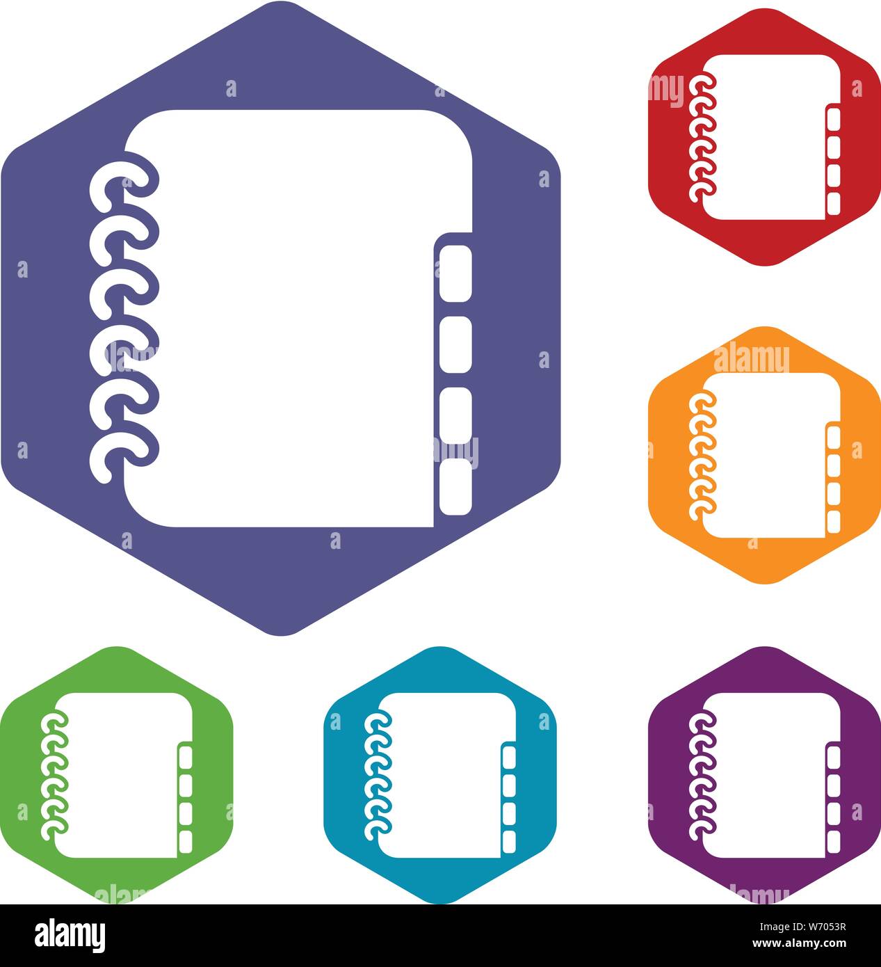 Notebook telephone book icon, simple style Stock Vector Image & Art - Alamy