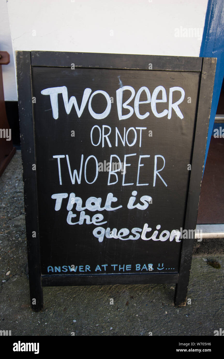 Beer coast path sign hi-res stock photography and images - Alamy